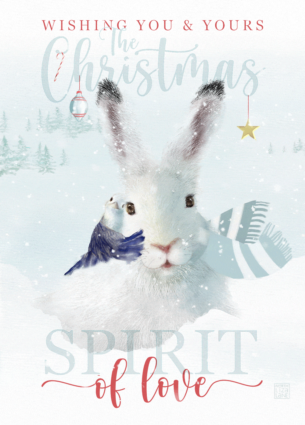 Animated Painting – The Spirit of Christmas… – Liza Hartman Design